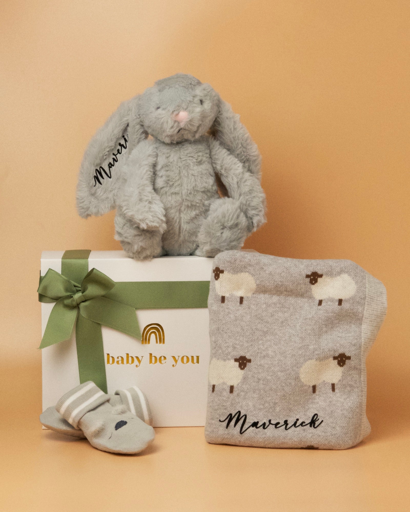 Bedtime Cuddles Gift Box - Personalised Baby Gift in Malaysia – Baby Be You